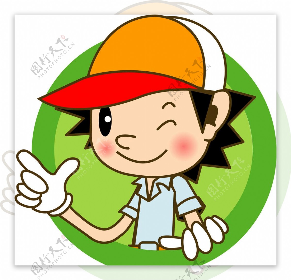 卡通男孩图片素材-编号08050150-图行天下