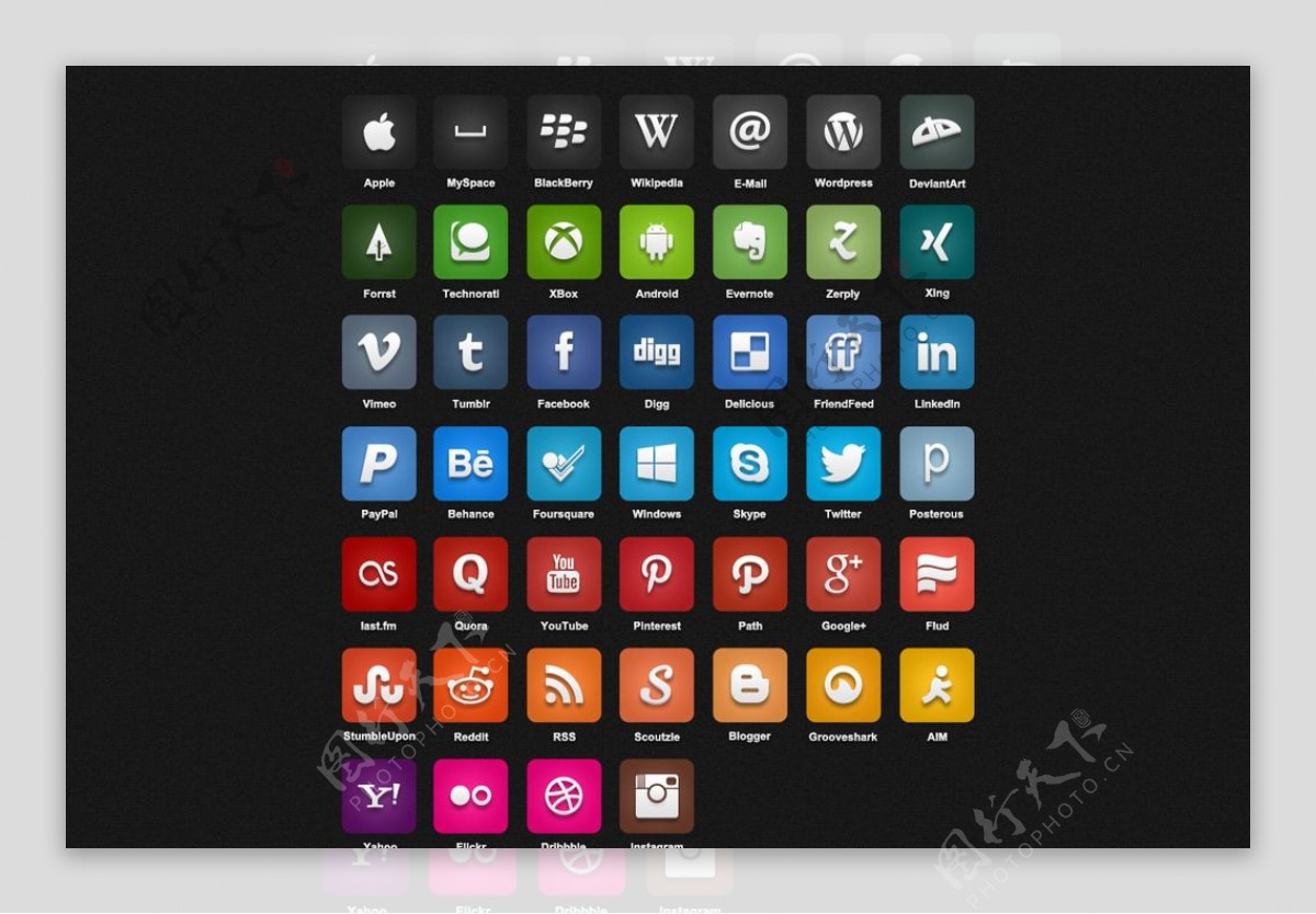 UIAPP按钮图标图片素材-编号08172280-图行天下