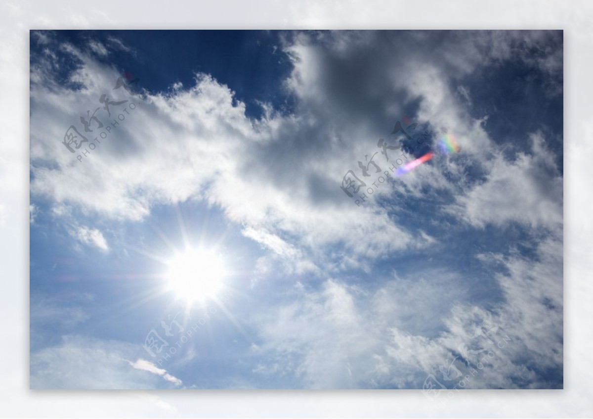 高清蓝天白云天空图片素材-编号11037690-图行天下