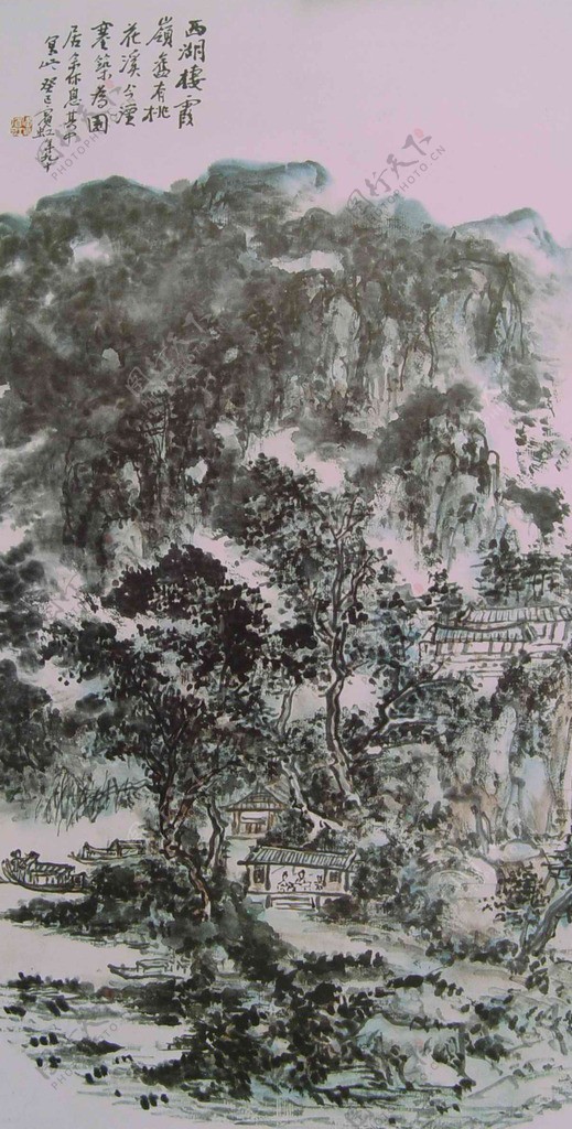 栖霞山居图片素材-编号11955880-图行天下