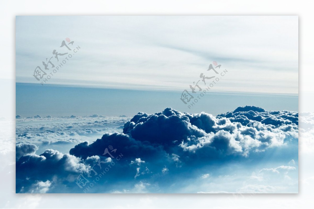 蓝天白云高清图片素材-编号12505430-图行天下