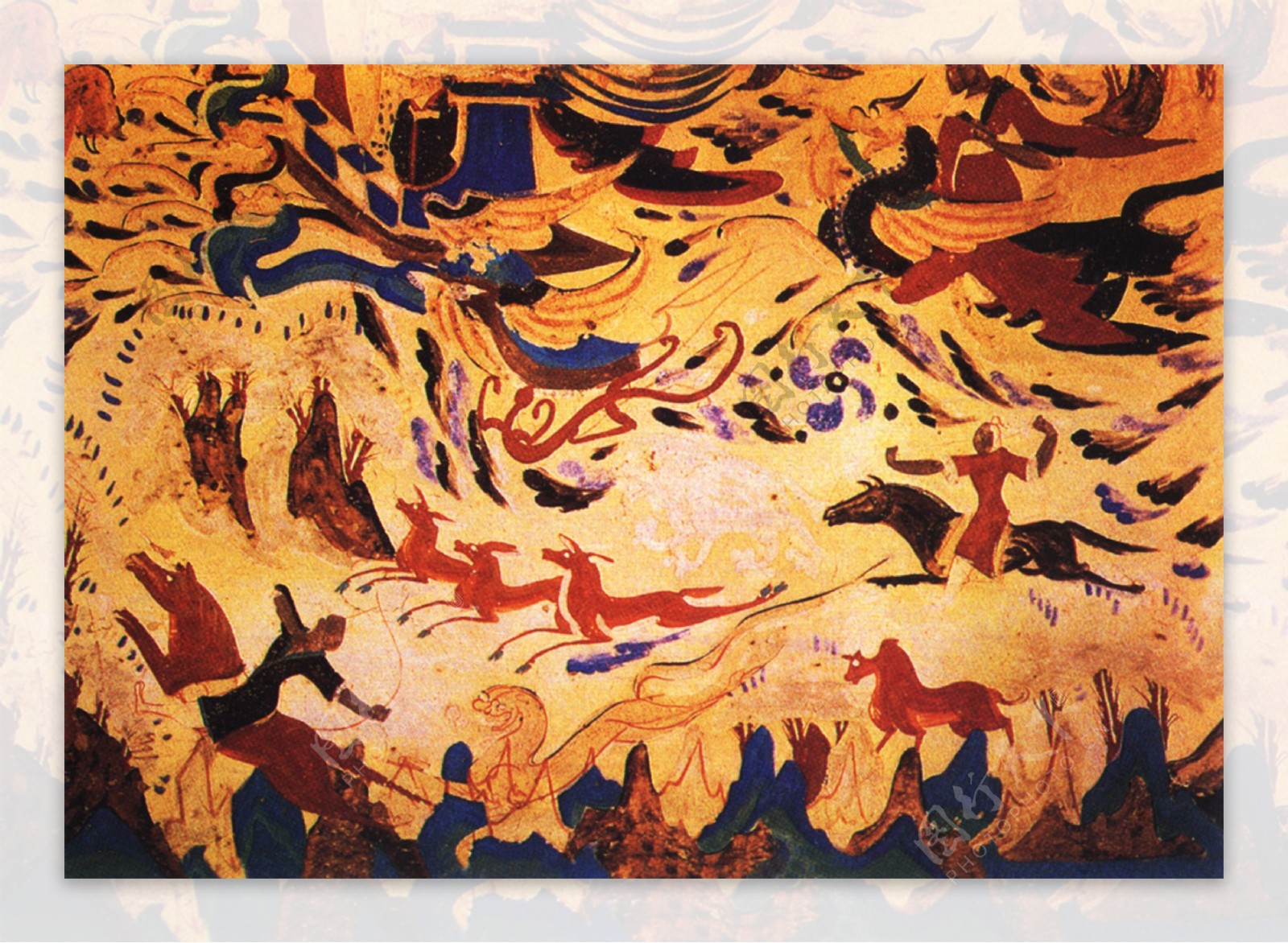 敦煌绘画图片素材-编号12625430-图行天下