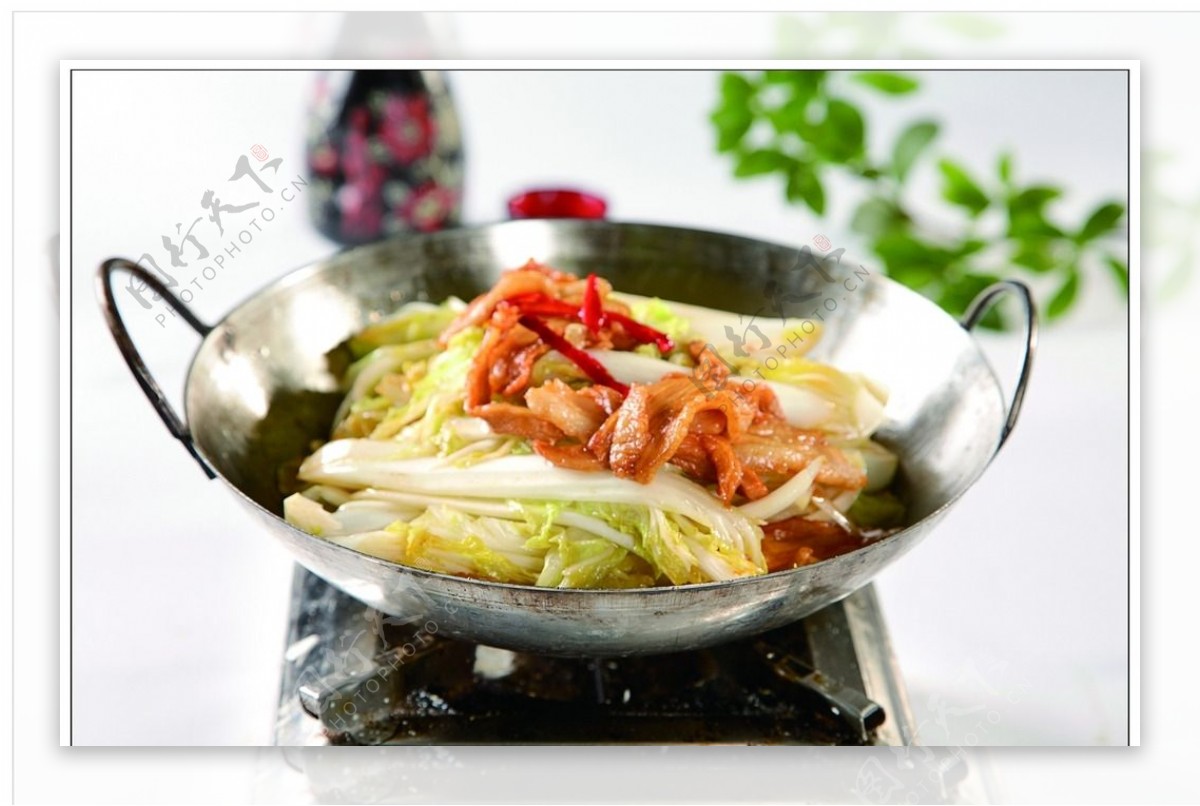 干锅娃娃菜图片素材-编号12639680-图行天下