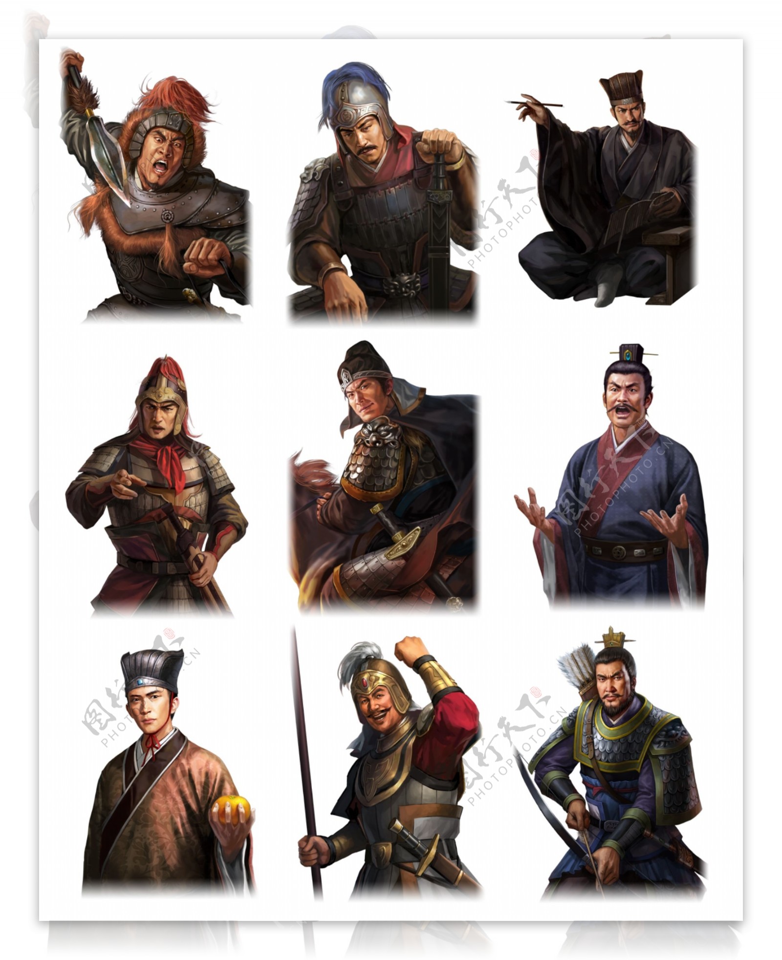 三国人物图片素材-编号13599870-图行天下