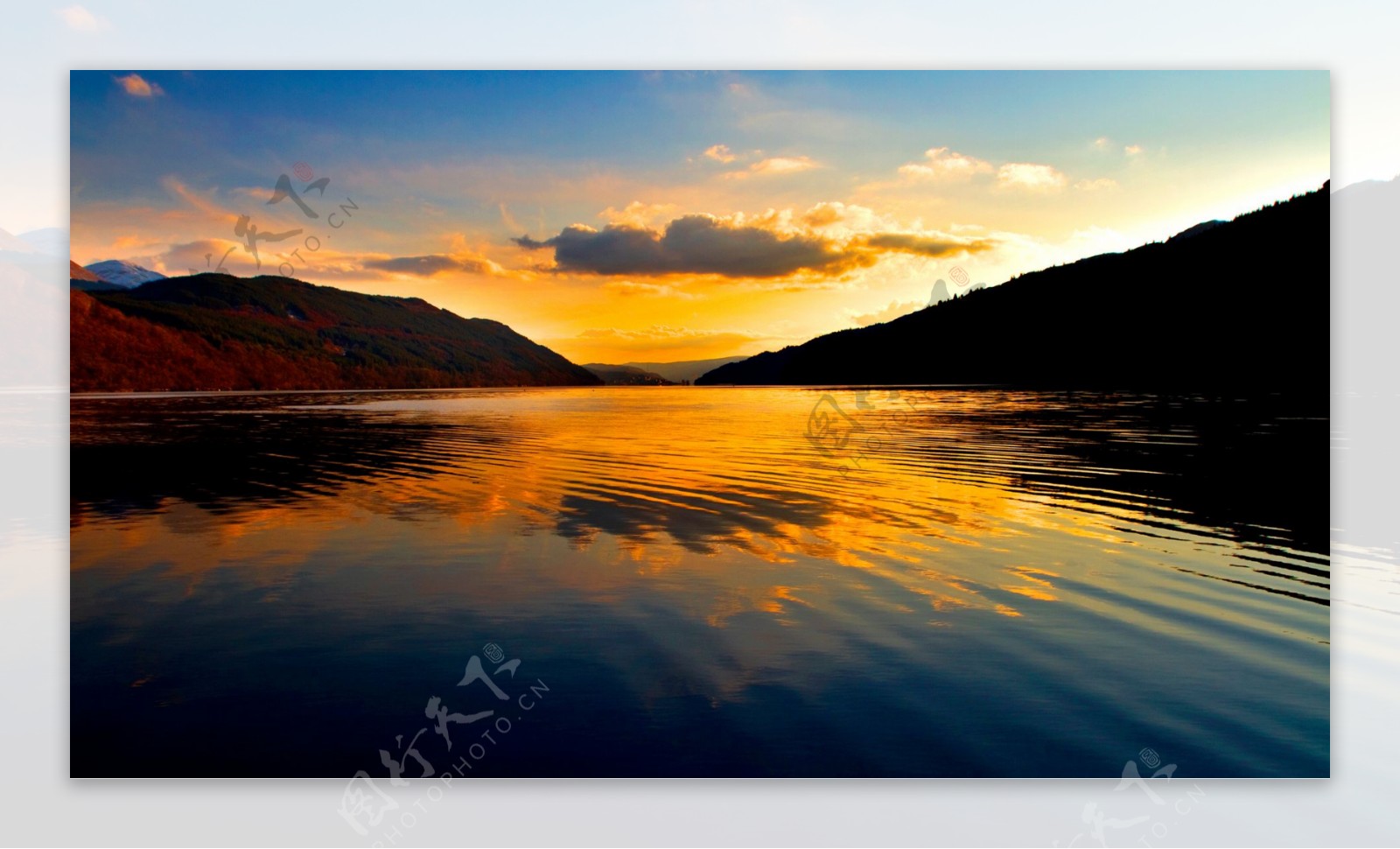 夕阳风景图片素材-编号15757010-图行天下