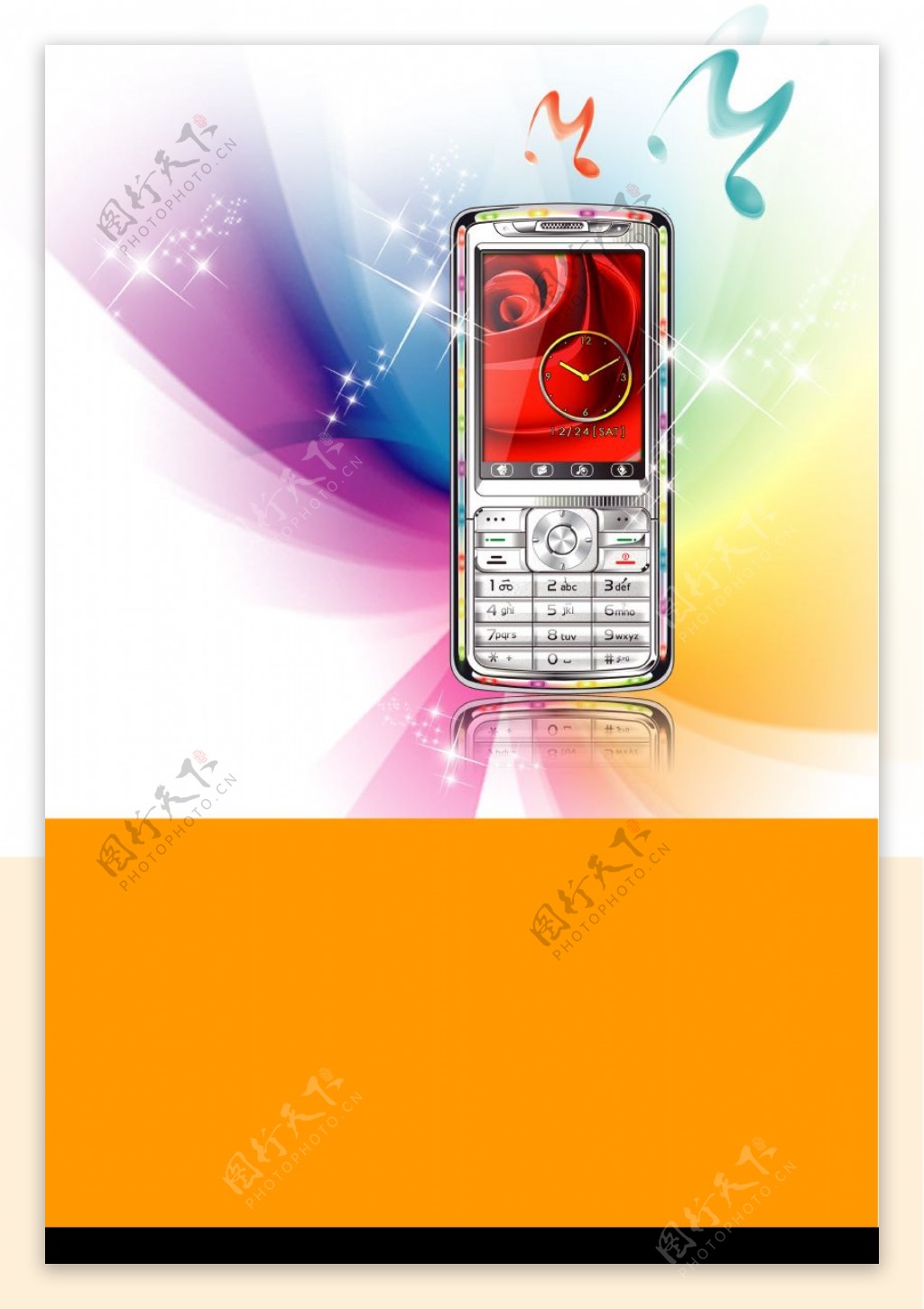 手机设计图图片素材-编号19033070-图行天下