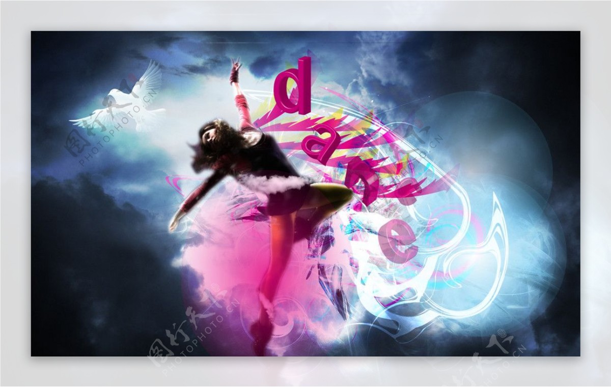 舞动效果图片素材-编号19440010-图行天下