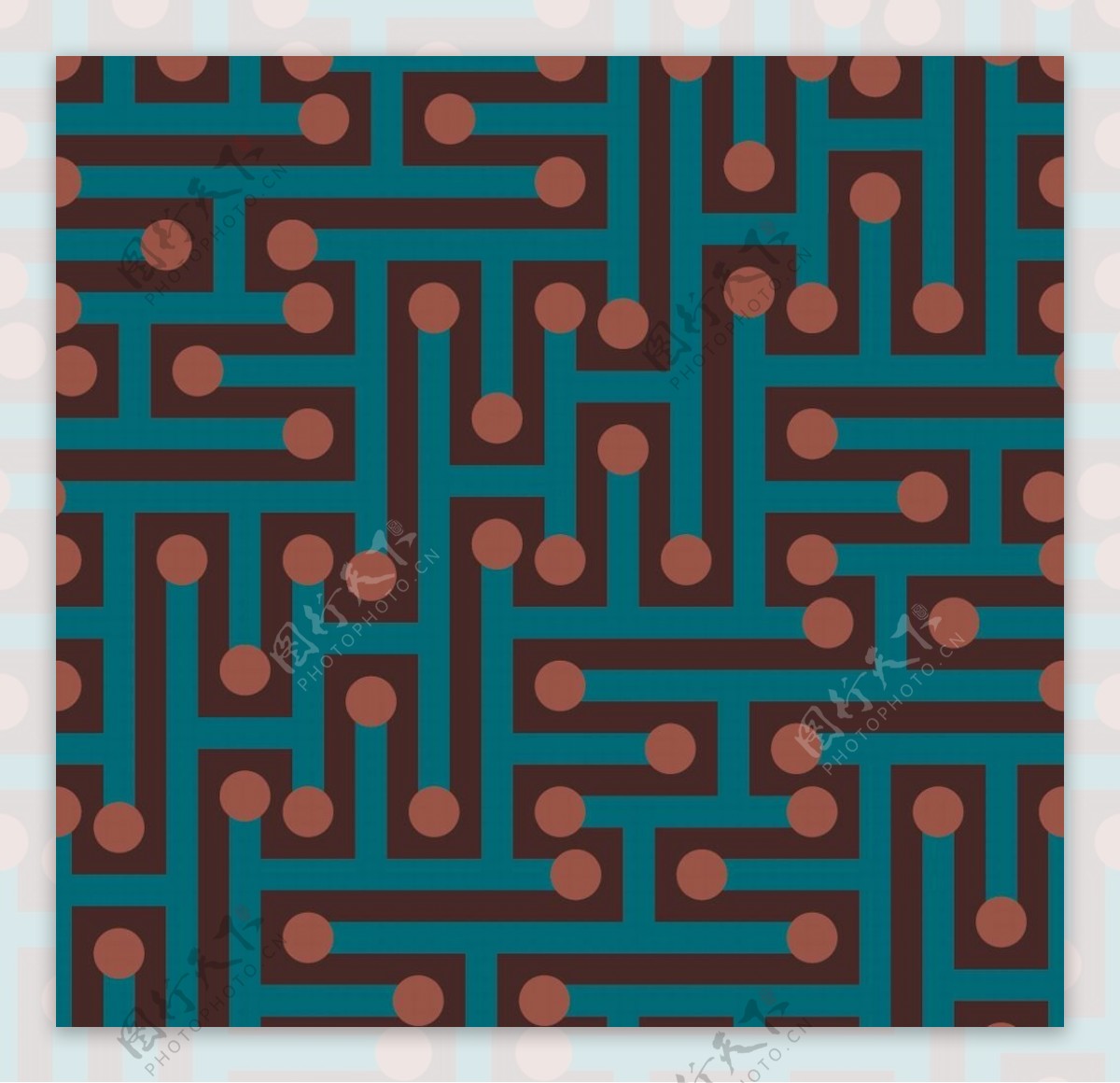 卡通花纹图片素材-编号23126300-图行天下