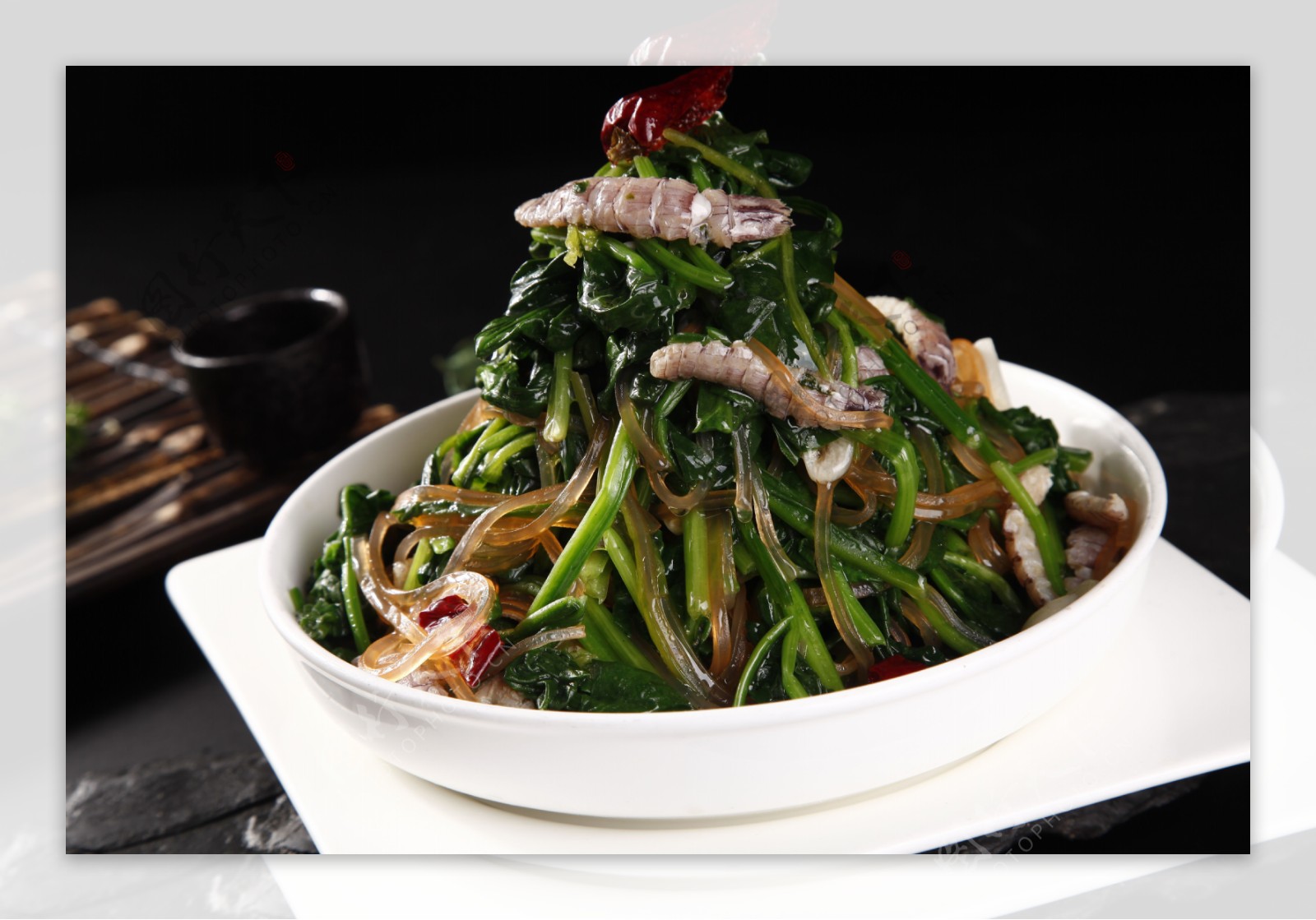 菠菜虾爬肉图片素材-编号24405000-图行天下