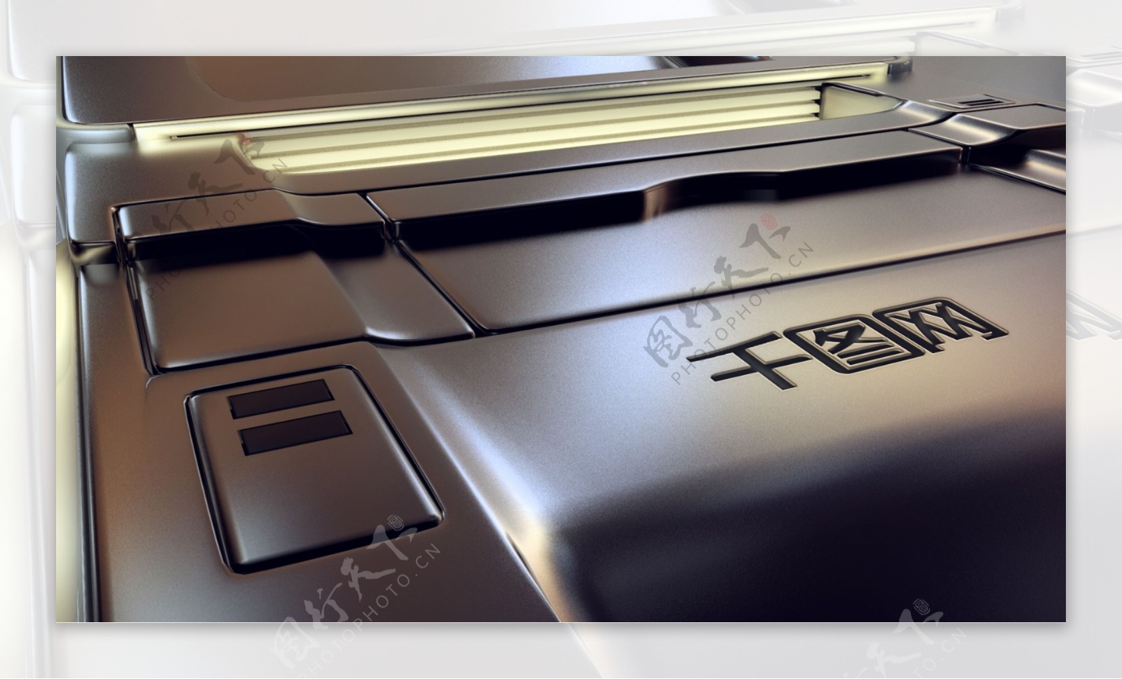 机械按键logo样机展示图片素材-编号25099490-图行天下