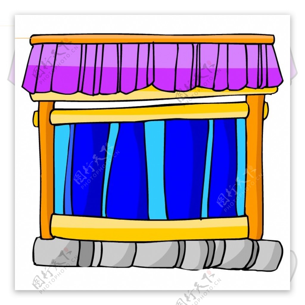 卡通古代建筑图片素材-编号26220670-图行天下