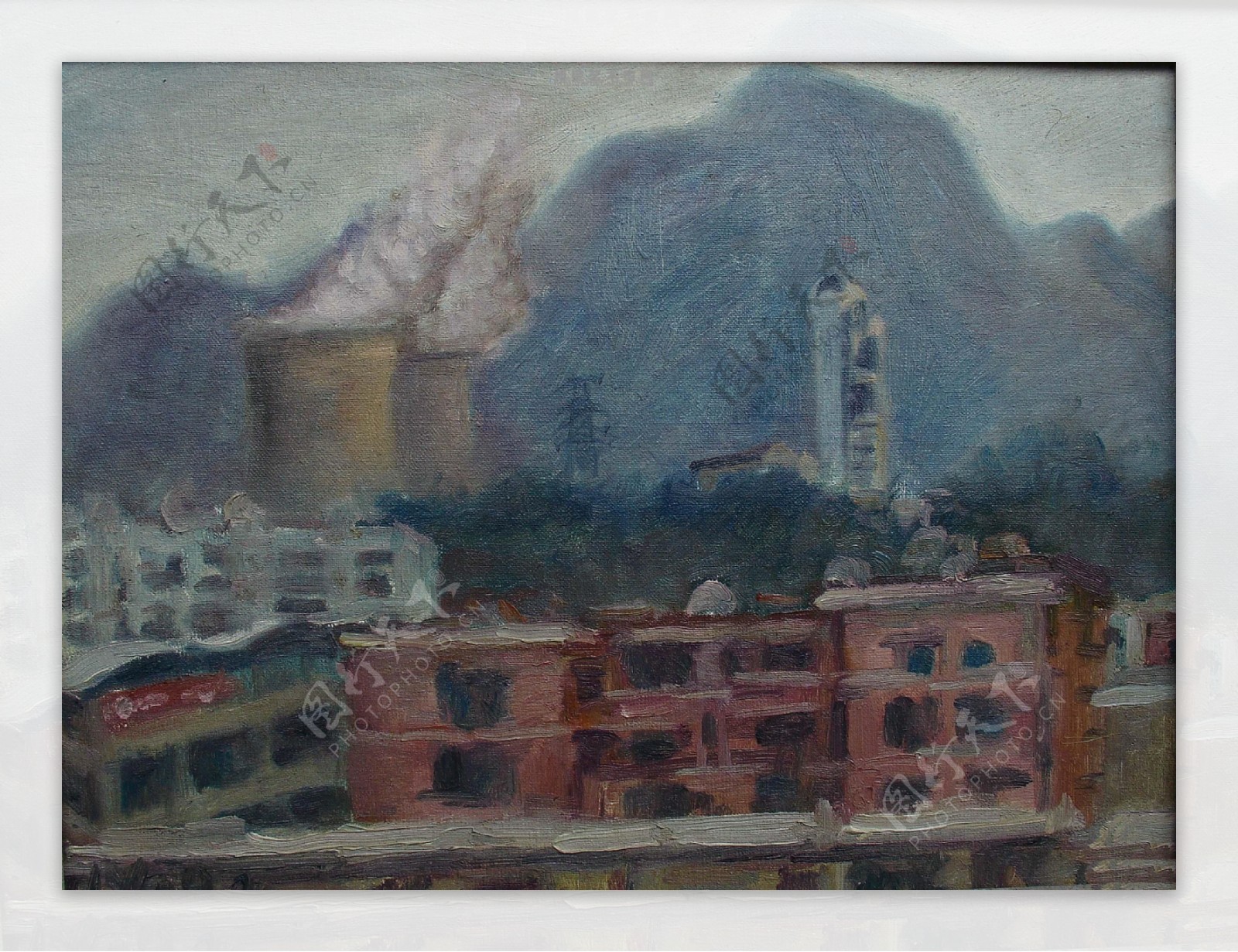 油画工厂图片素材-编号26231990-图行天下