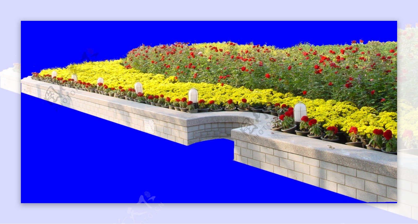 花坛建筑贴图素材分层PSD049图片素材-编号26243990-图行天下