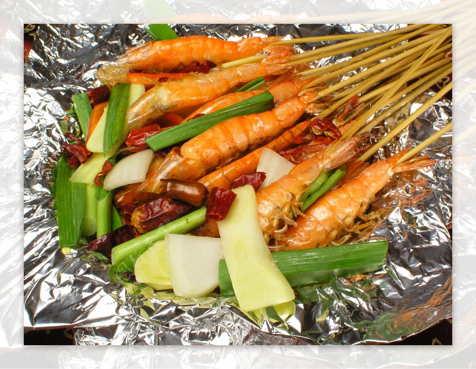 美味盐插虾图片素材-编号26887140-图行天下