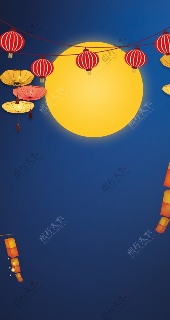 中秋节灯笼DIY图片素材-编号31185010-图行天下