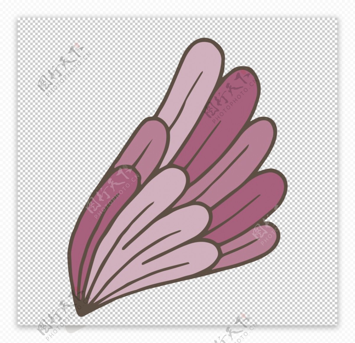 卡通翅膀图片素材-编号31298460-图行天下