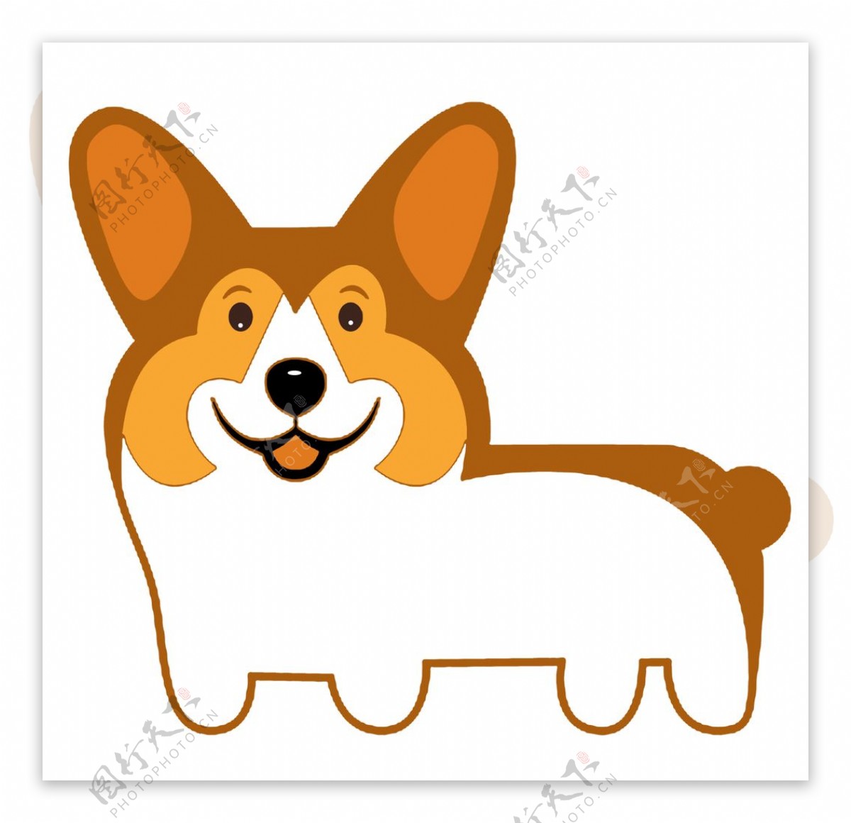 卡通狗图片素材-编号38271250-图行天下